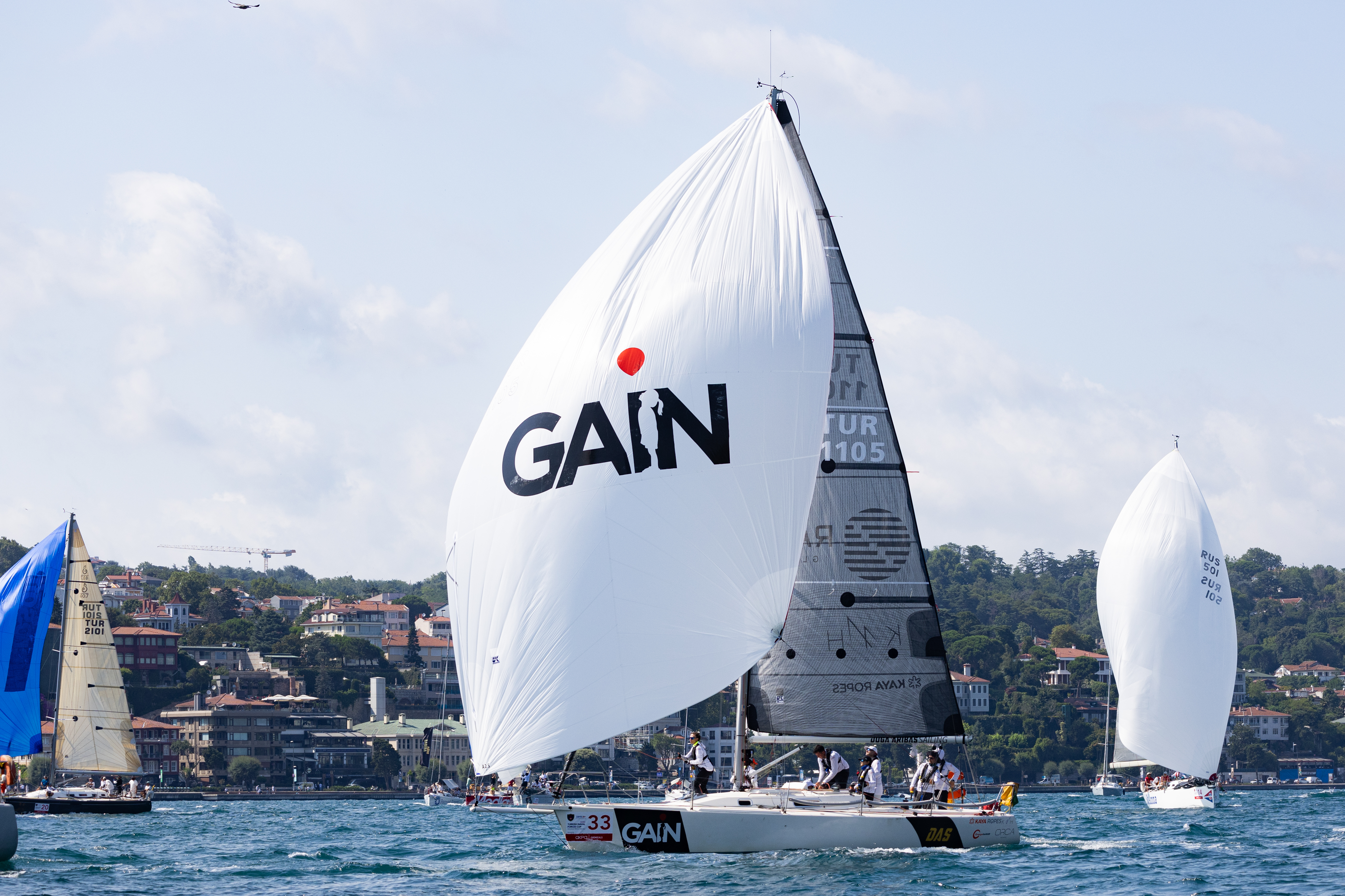 Gain Orange Sailing Team - Balta Marine